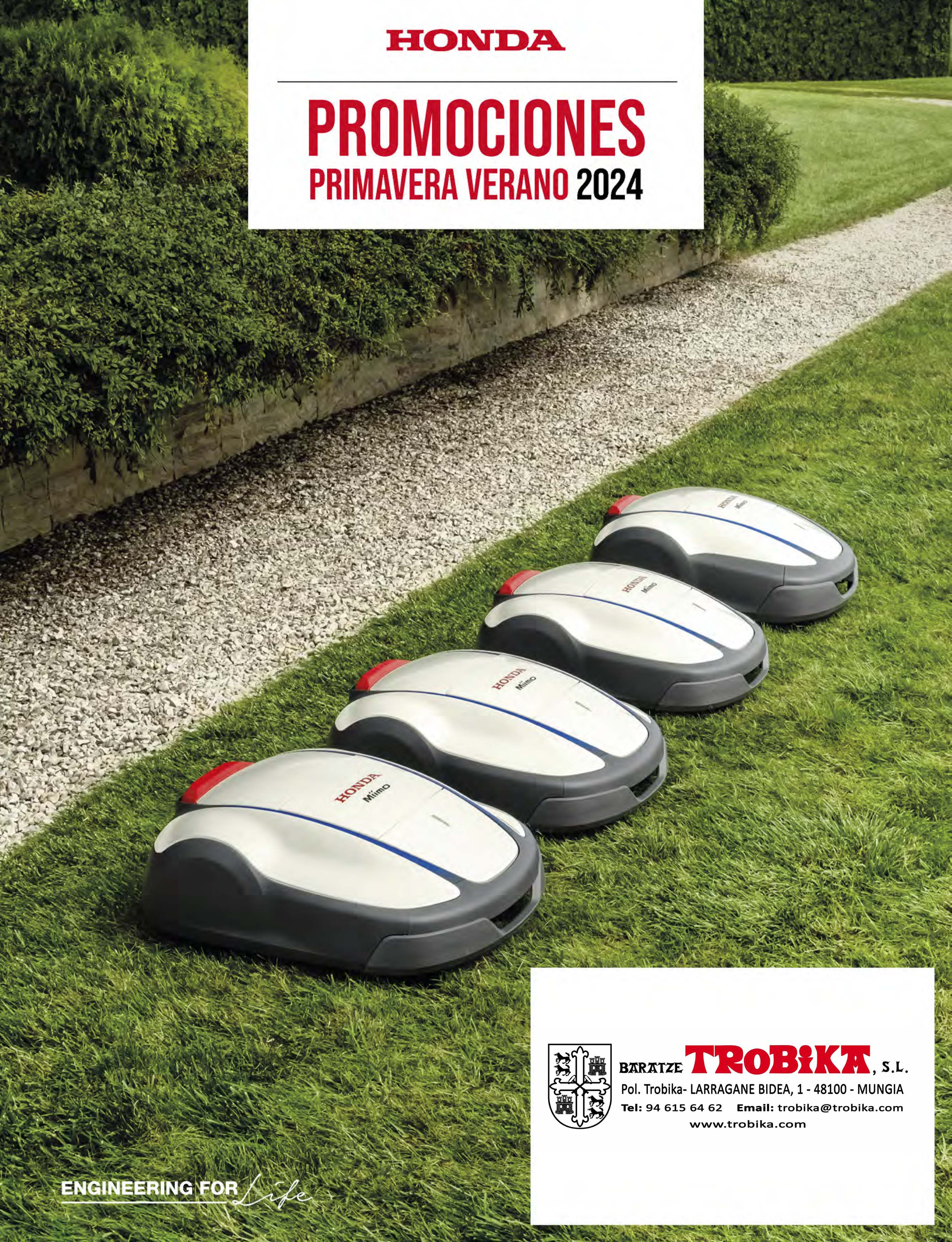 Catálogos Honda primavera-verano 2024 ¡Descágatelos! | Trobika